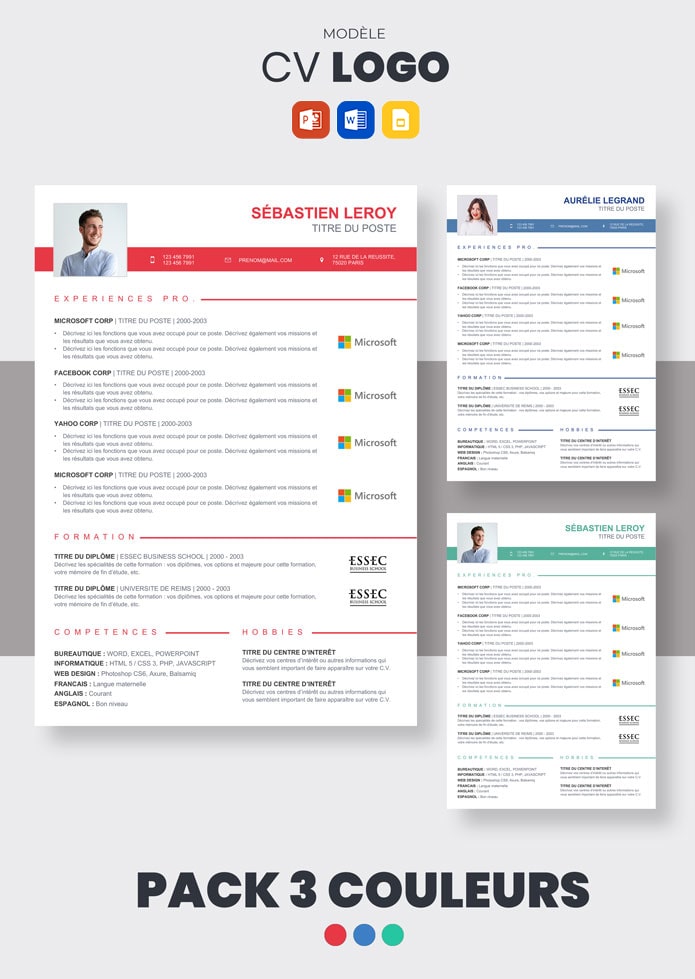 CV LOGO - Simple CV Template (Download) | CV Market